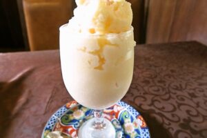 『ツル茶ん（つるちゃん）』トルコライス＆長崎風ミルクセーキ＆メニュー写真